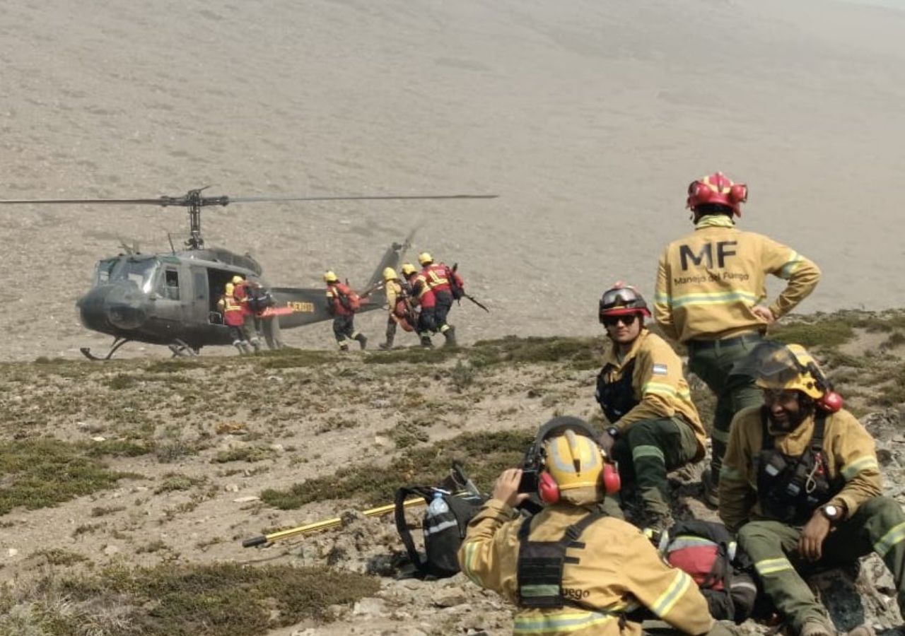 Incendio en El Bolsón: llegó la lluvia, pero el viento podría complicar ...