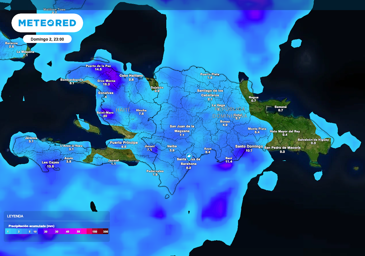 Inundaciones severas en Barahona, República Dominicana un área ...