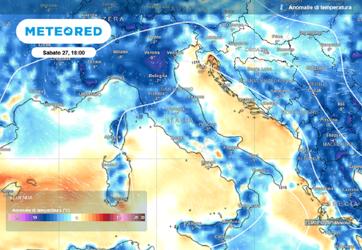 Il meteo in Italia nel weekend: da domani sera torna il maltempo, forti piogge in queste regioni ...