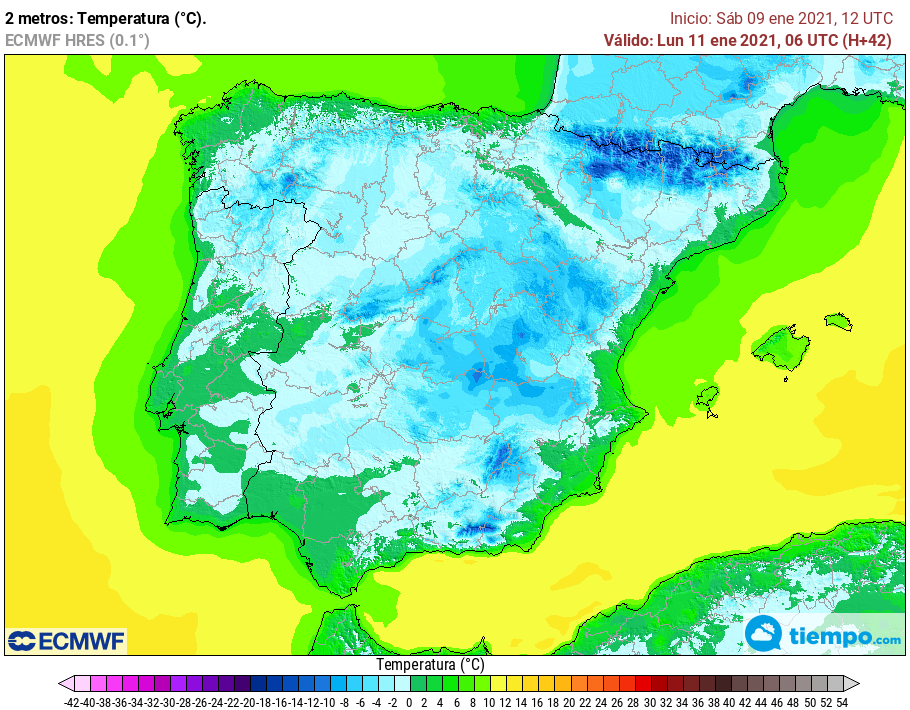 La borrasca invernal Filomena deja 4 muertos y zonas paralizadas