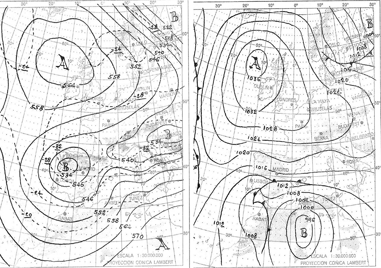Una borrasca "Filomena" en pleno mes de marzo