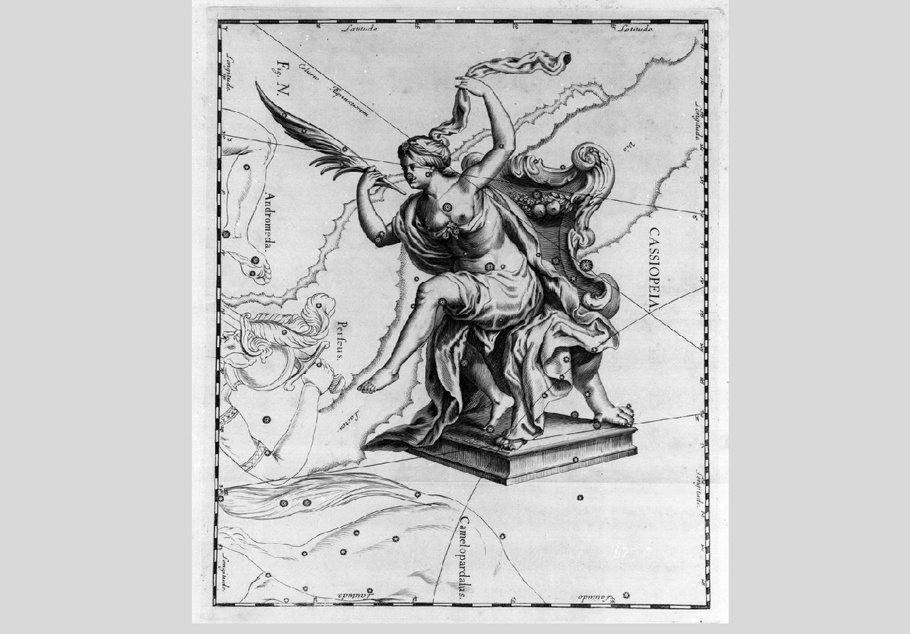 La historia de la mitología de las constelaciones: Casiopea, reina de ...