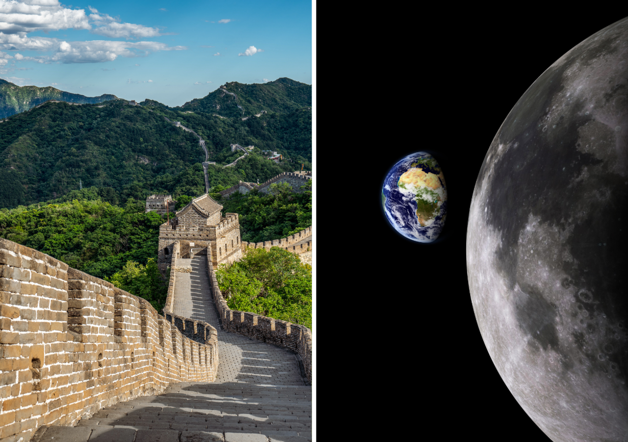 The Great Wall of China Isn’t Visible From Space and We Don’t Use 10% ...