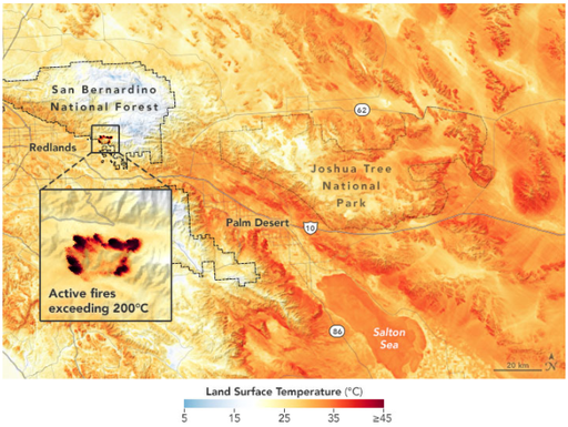 Mapa Del Tiempo De California