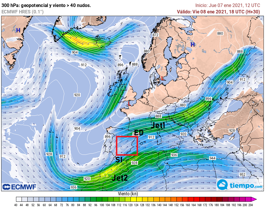 La perfecta borrasca invernal Filomena ¿Por qué es tan adversa?