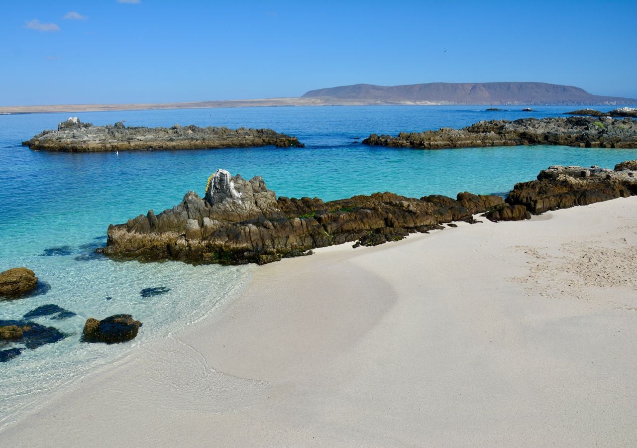 La playa conocida como “el Caribe chileno” impresiona a locales y ...