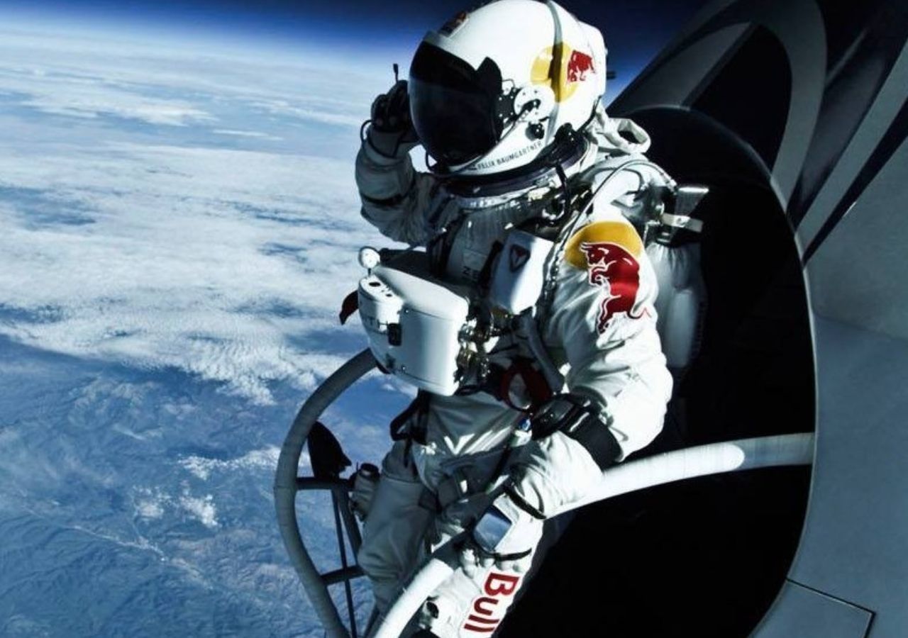 L'impresa di Felix Baumgartner: il giorno in cui si lanciò con il ...