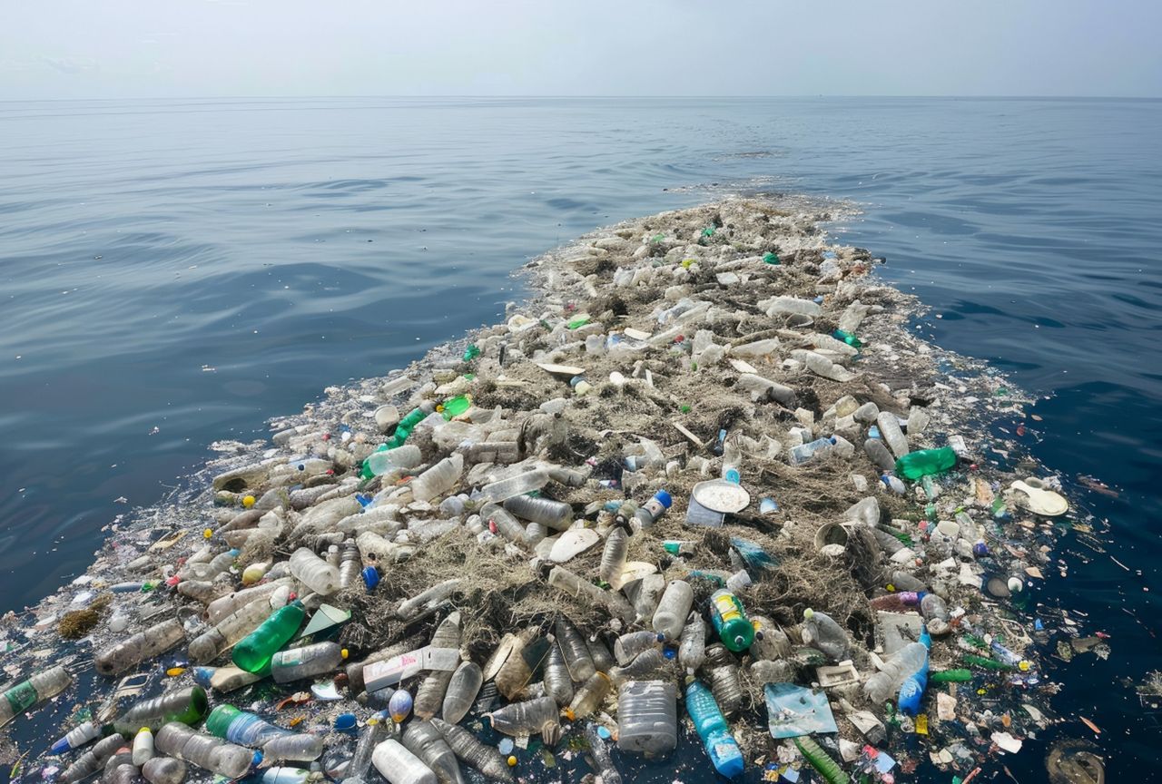 La vasta 'isola' di rifiuti nel Pacifico settentrionale è composta da ...