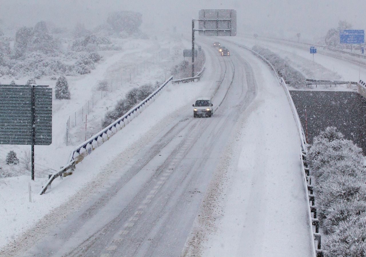 Las carreteras que se pueden ver afectadas por la nieve este fin de ...