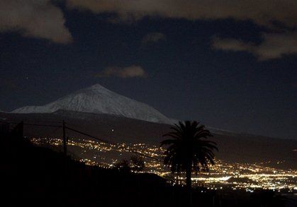 Las superfotos del Teide nevado a finales de enero de 2018