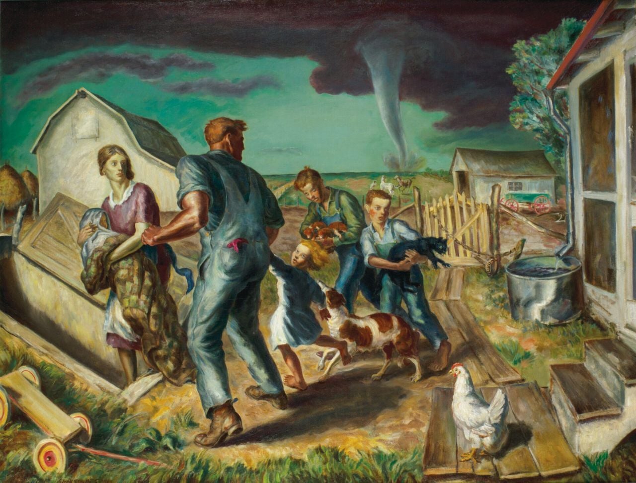 Tornadoes in art: extreme phenomena portrayed for centuries