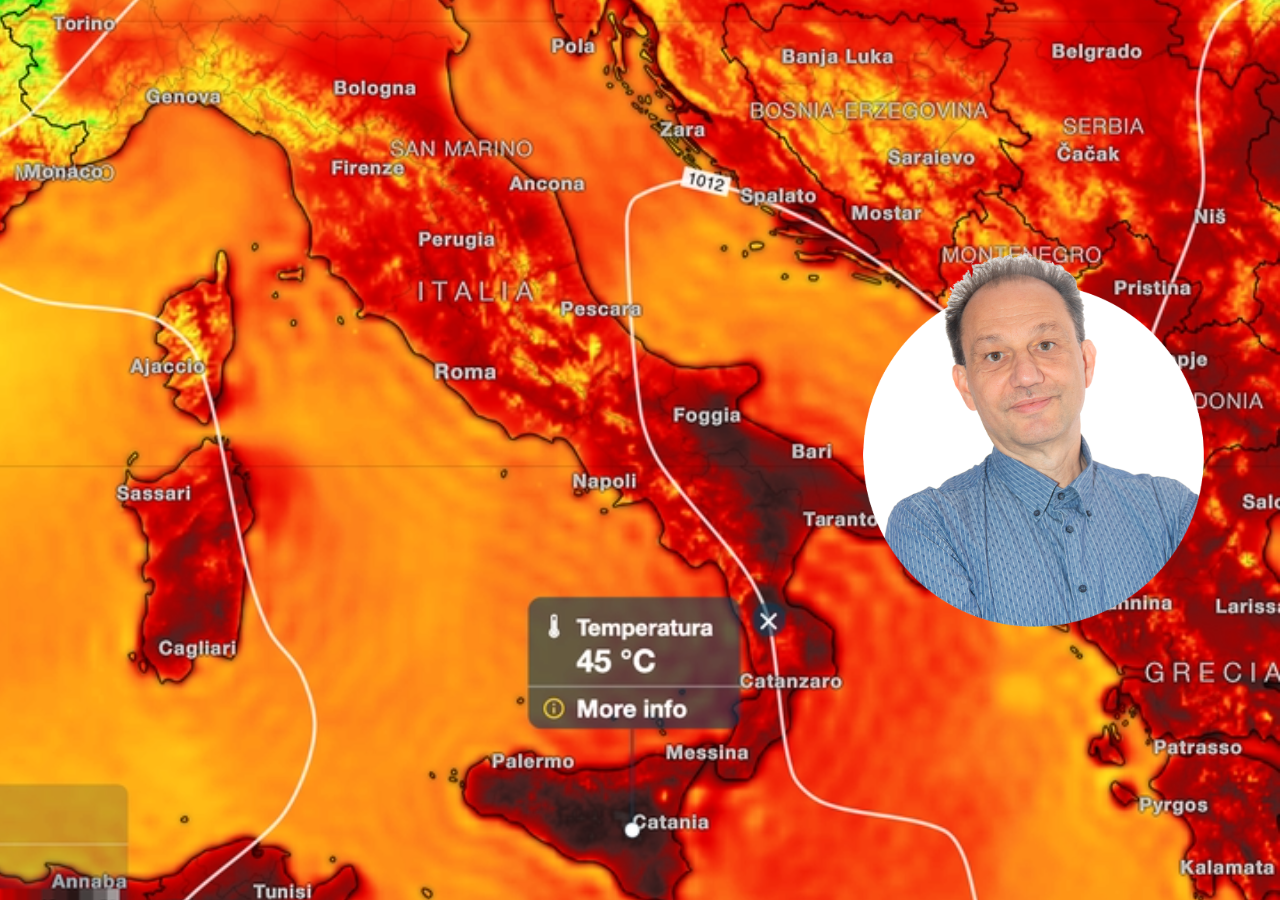 Luca Lombroso: caldo estremo al Sud, ma al Nord cambia tutto. Burrasca ...