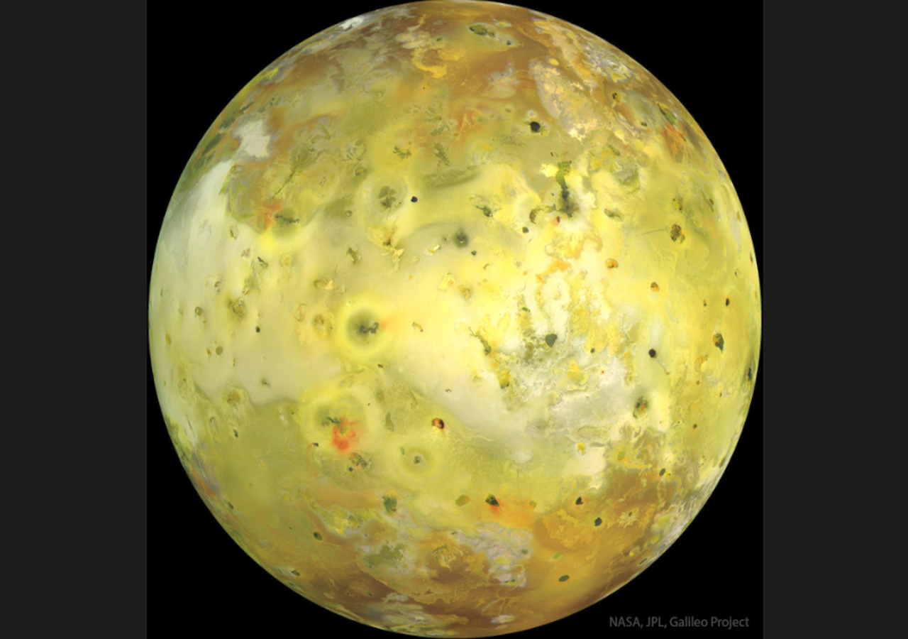 The strnagest moon in the solar system is bright yellow - and it’s not ...