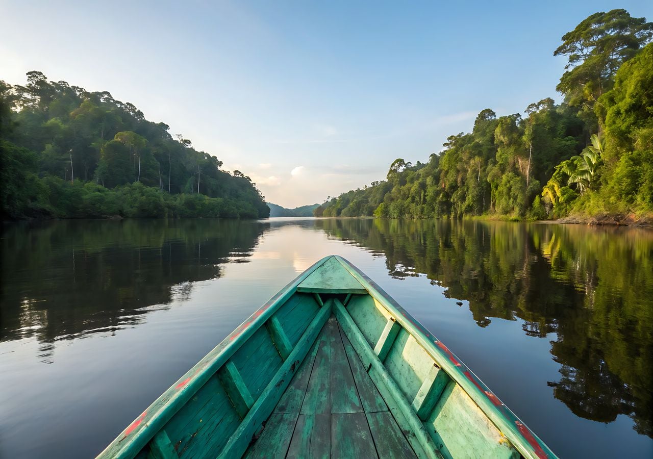 El caimán más grande del Amazonas puede observarse de cerca en un paseo ...