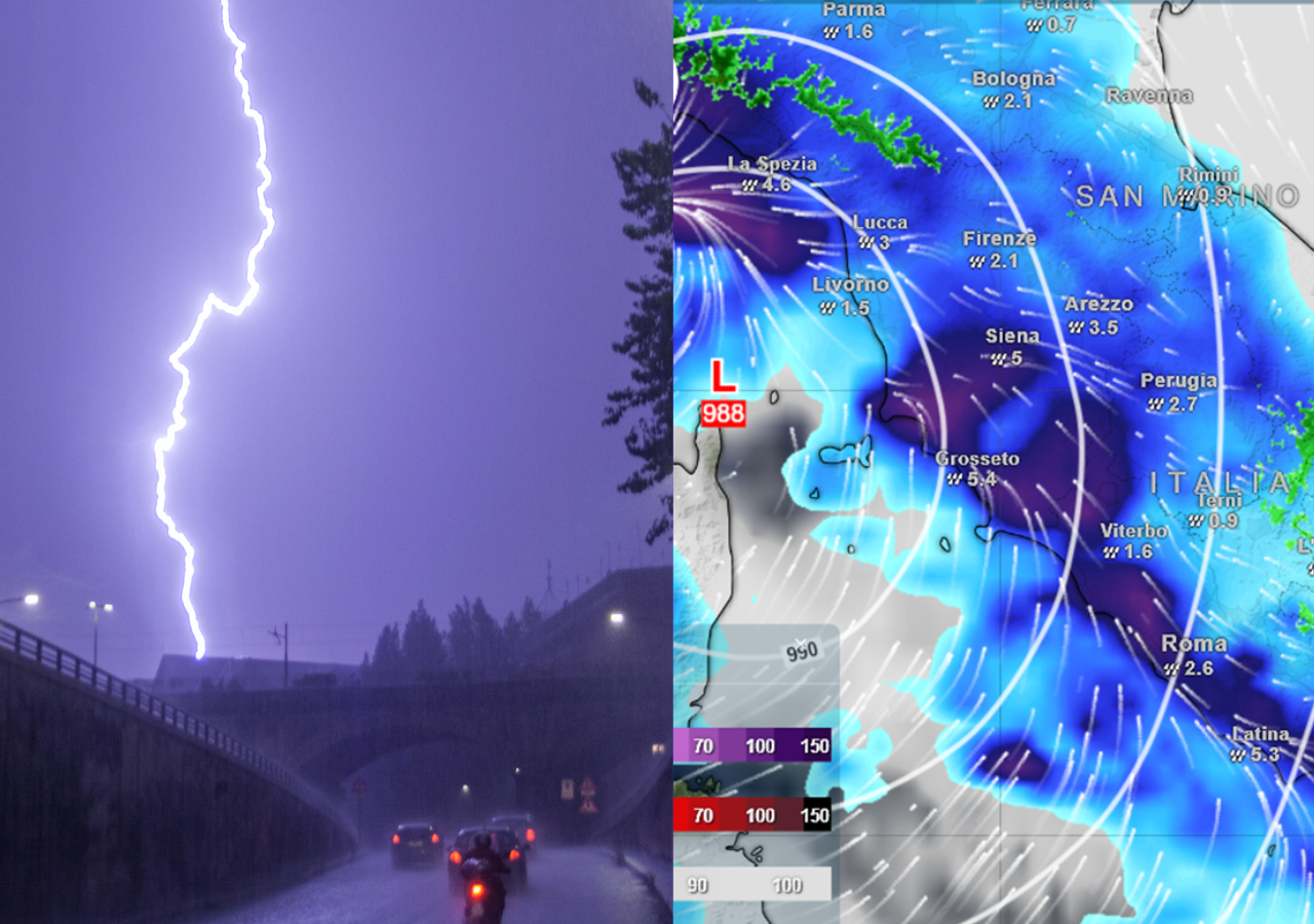 Meteo Roma, le previsioni sono peggiorate: diluvio tra martedì e ...