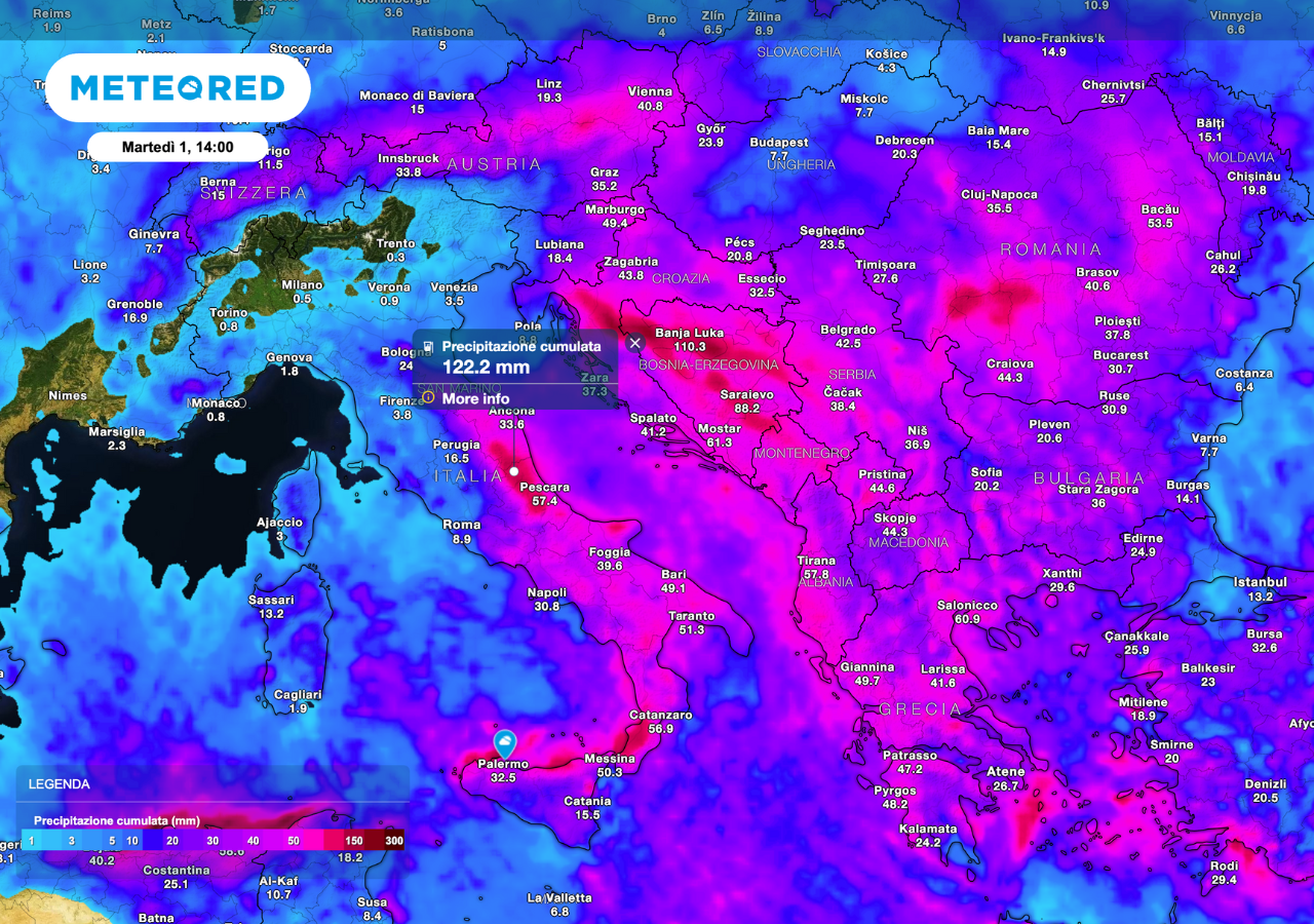 Tempesta in arrivo, il Sud Italia sotto l'assalto di piogge e temporali: attenzione in Calabria ...