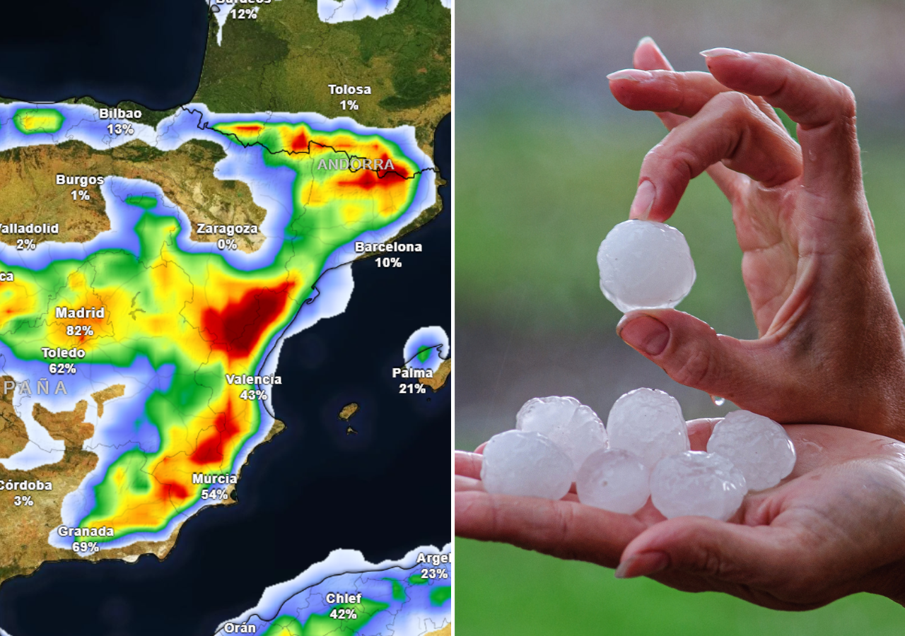 El modelo europeo avisa: este jueves una línea de turbonada podría ...