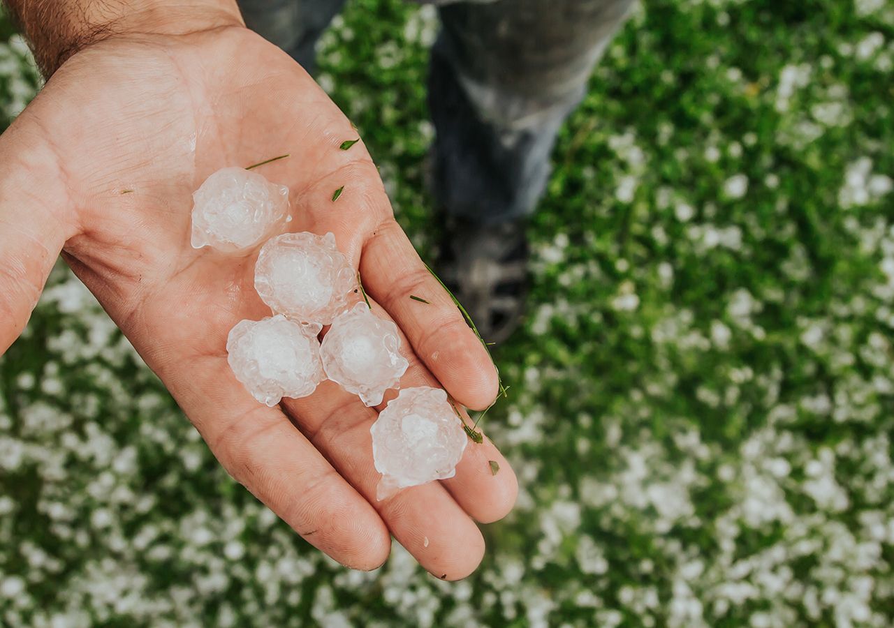 Mañana una fortísima tormenta con granizo grande crecerá en el Ibérico ...