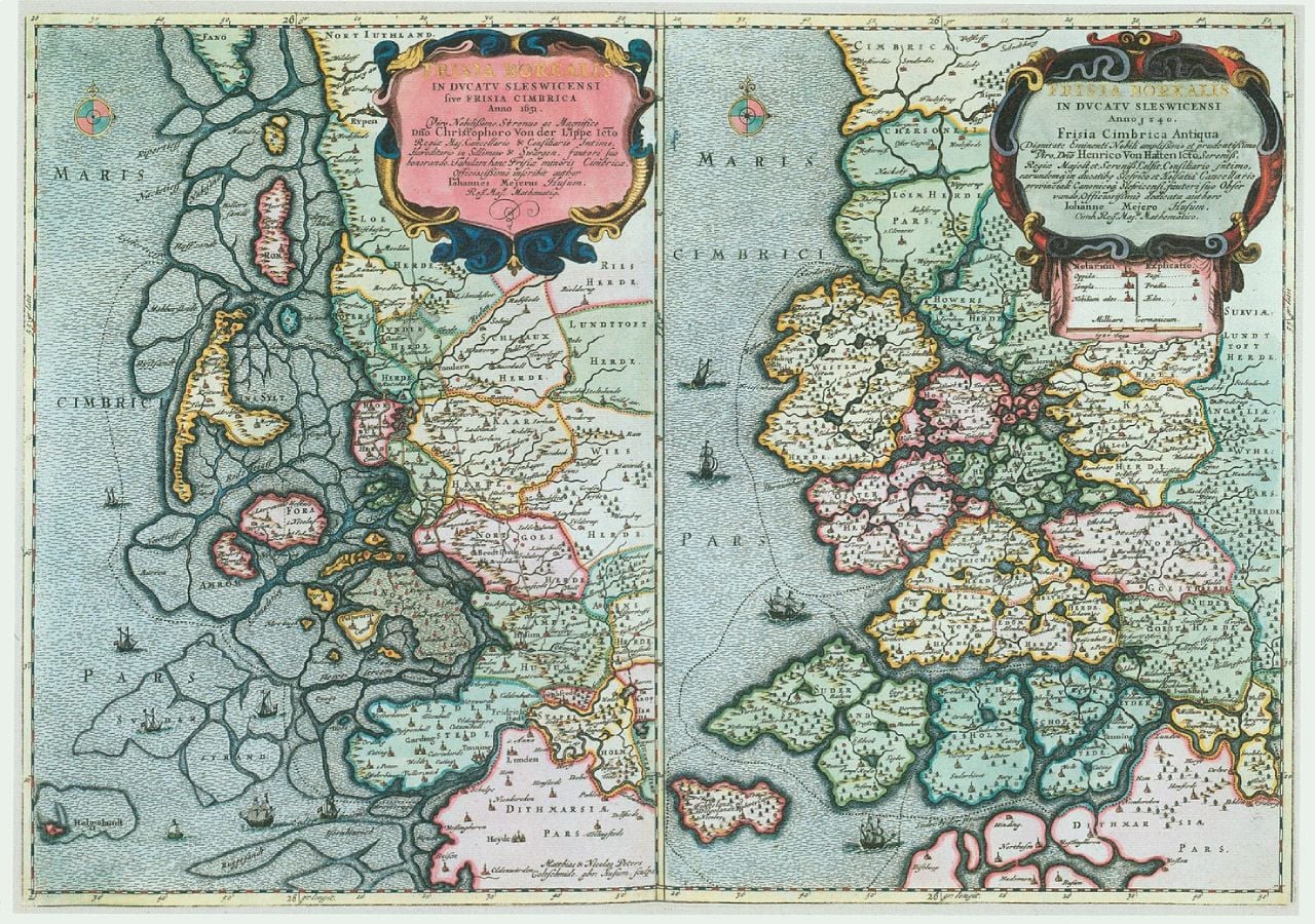 Mar do Norte e a "Grote Mandrenke": uma das maiores tempestades da História