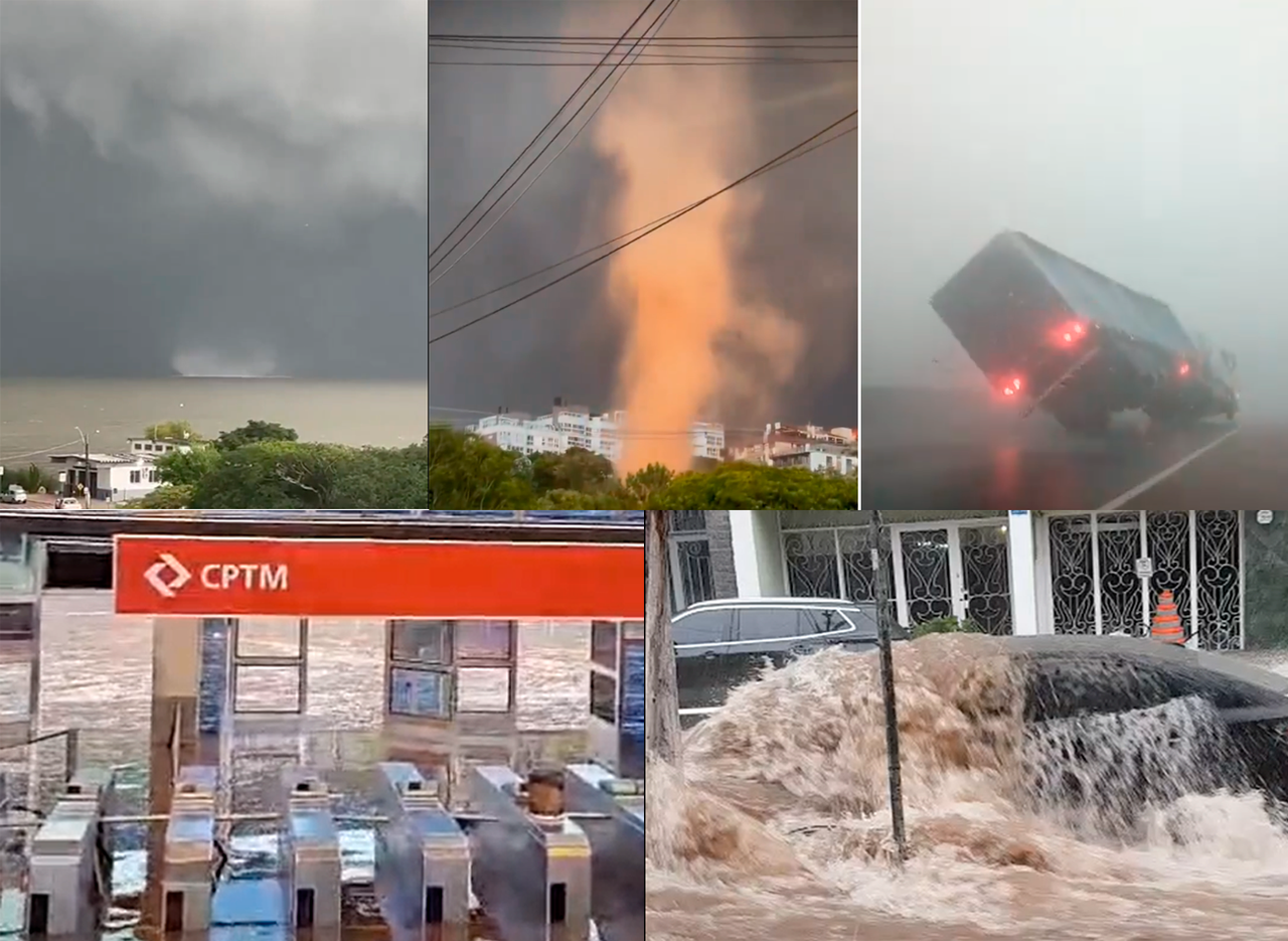 Março termina com tornado em Porto Alegre e inundações no ABC Paulista ...
