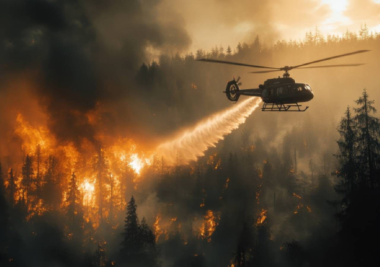 Massive Wildfire in New Jersey Forces Evacuations and Threatens ...