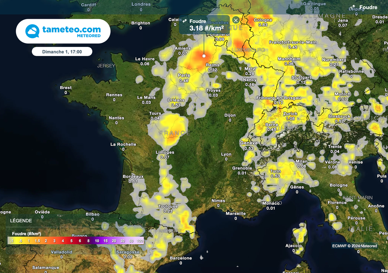 Météo du week-end en France : entre fortes pluies, orages et chaleur ...