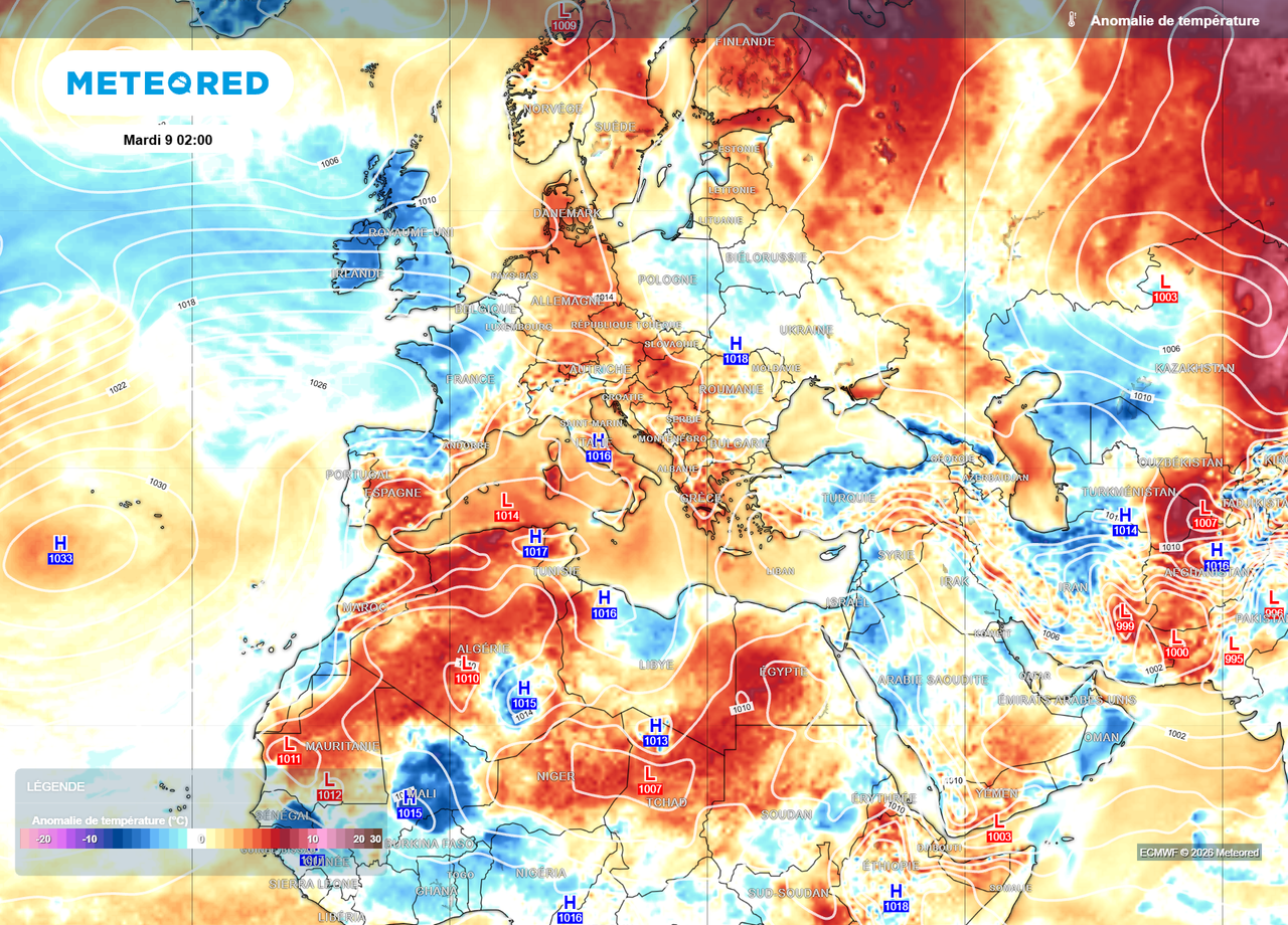 Météo en France : le modèle européen prévoit un "long blocage" la ...