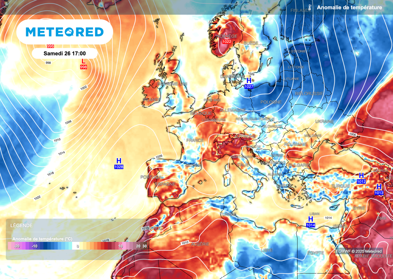 Météo : vers un retour de l'anticyclone en France avec du soleil et de ...