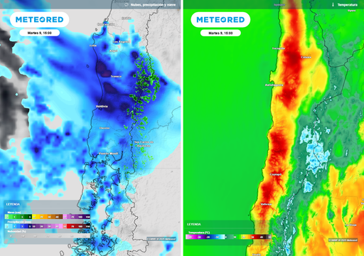 El tiempo en Chile este fin de semana: modelos de Meteored indican la ...