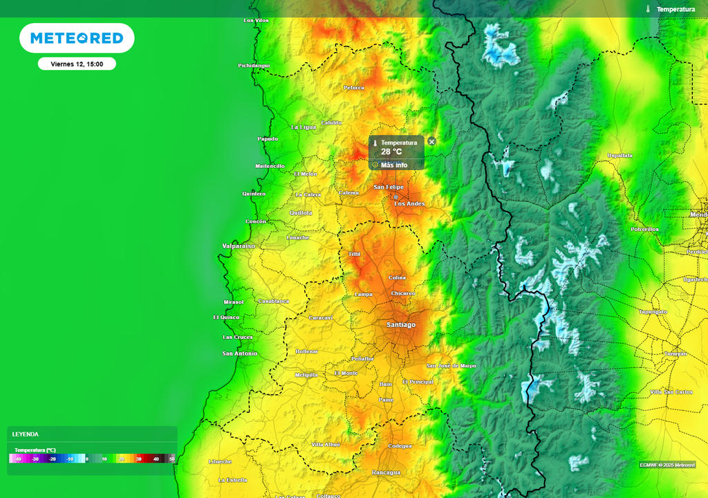 Meteored advierte: temporal llega con río atmosférico categoría 3 en el ...