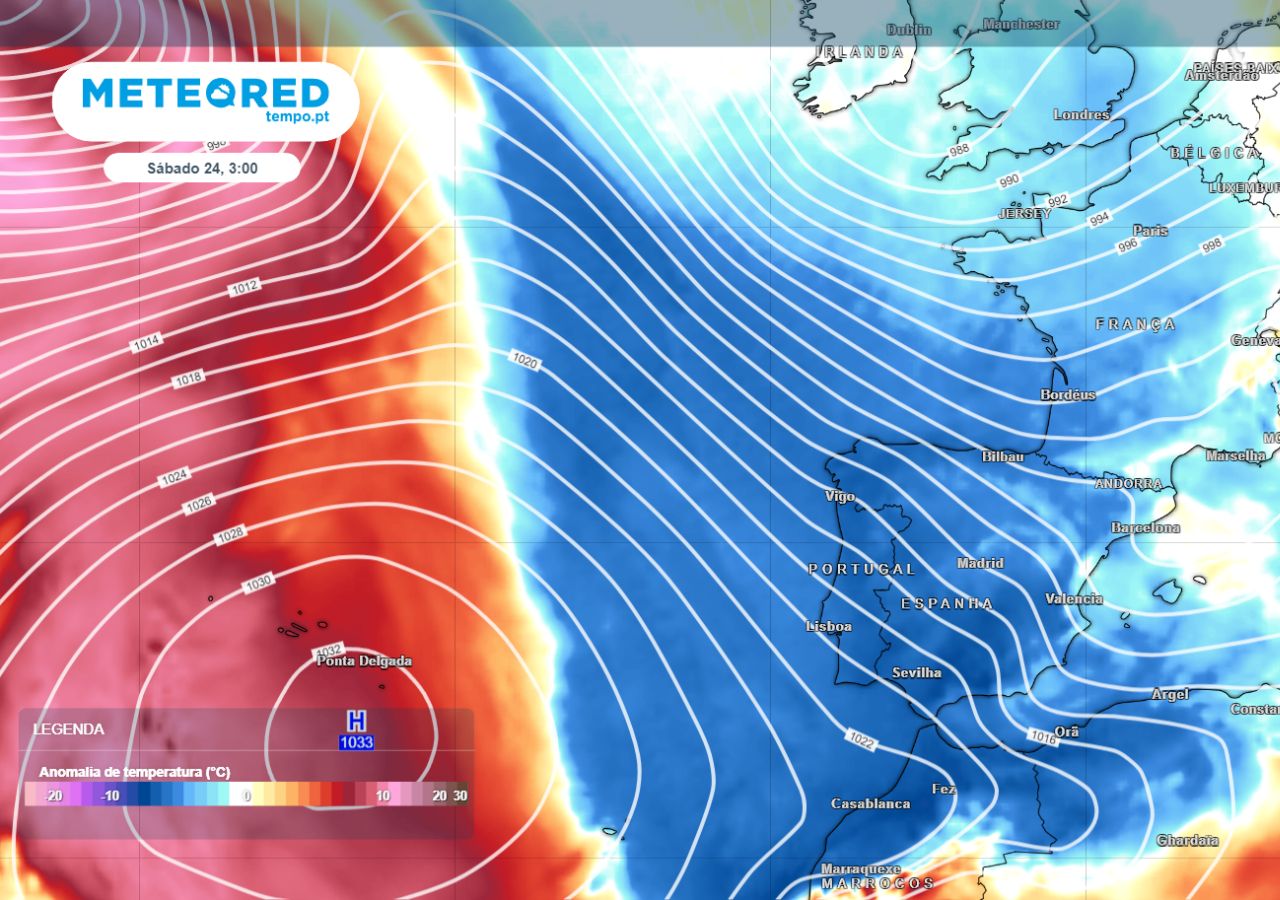 Aviso de temporal em Portugal: o ar polar provocará descida brusca das ...