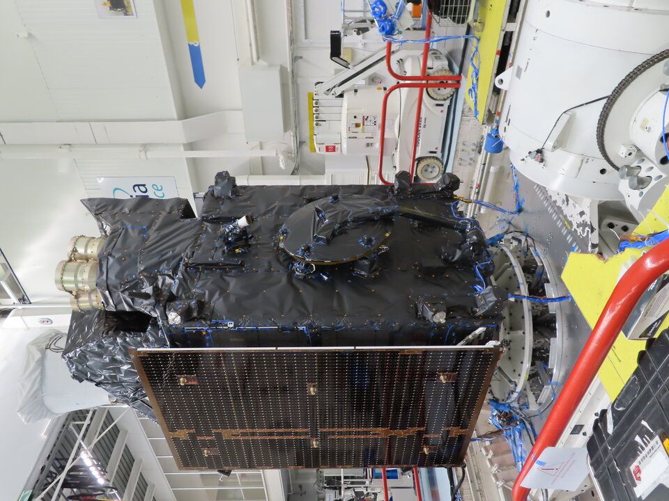 Meteosat Third Generation pasa las pruebas para el despegue