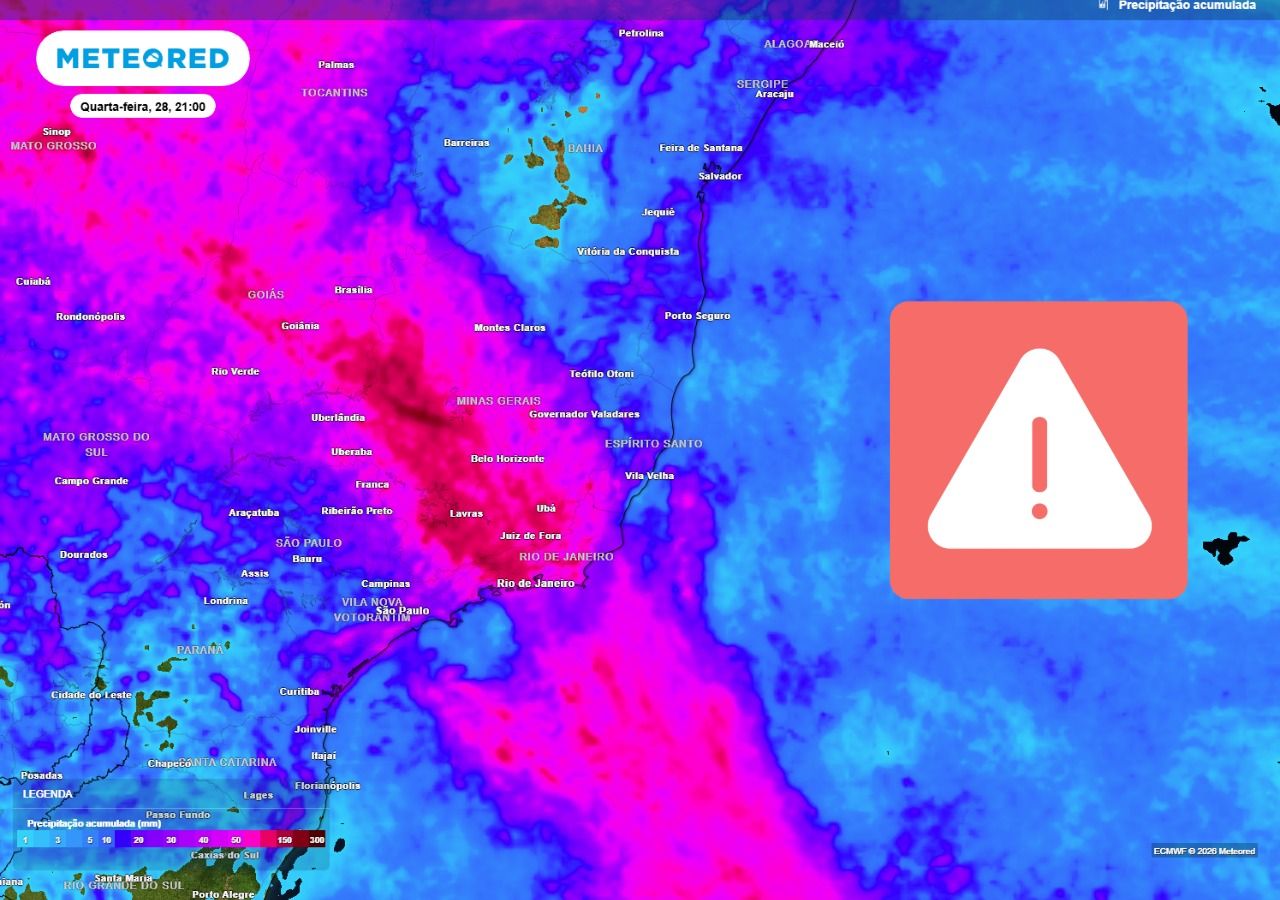 MG, RJ e ES estão sob alerta vermelho de chuva volumosa. Até quando vão ...