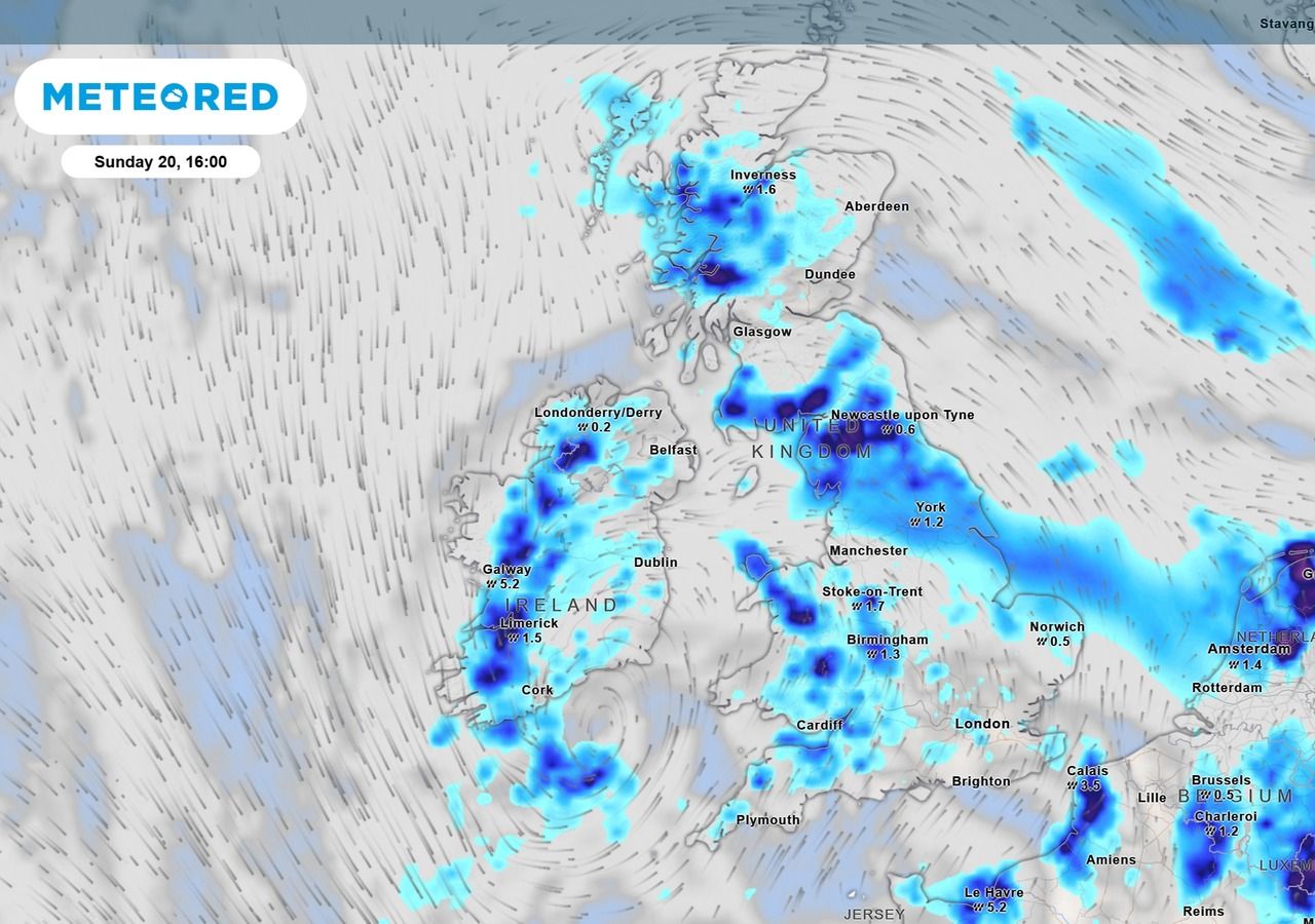 Much needed rain continues across the UK today with weather warnings in ...