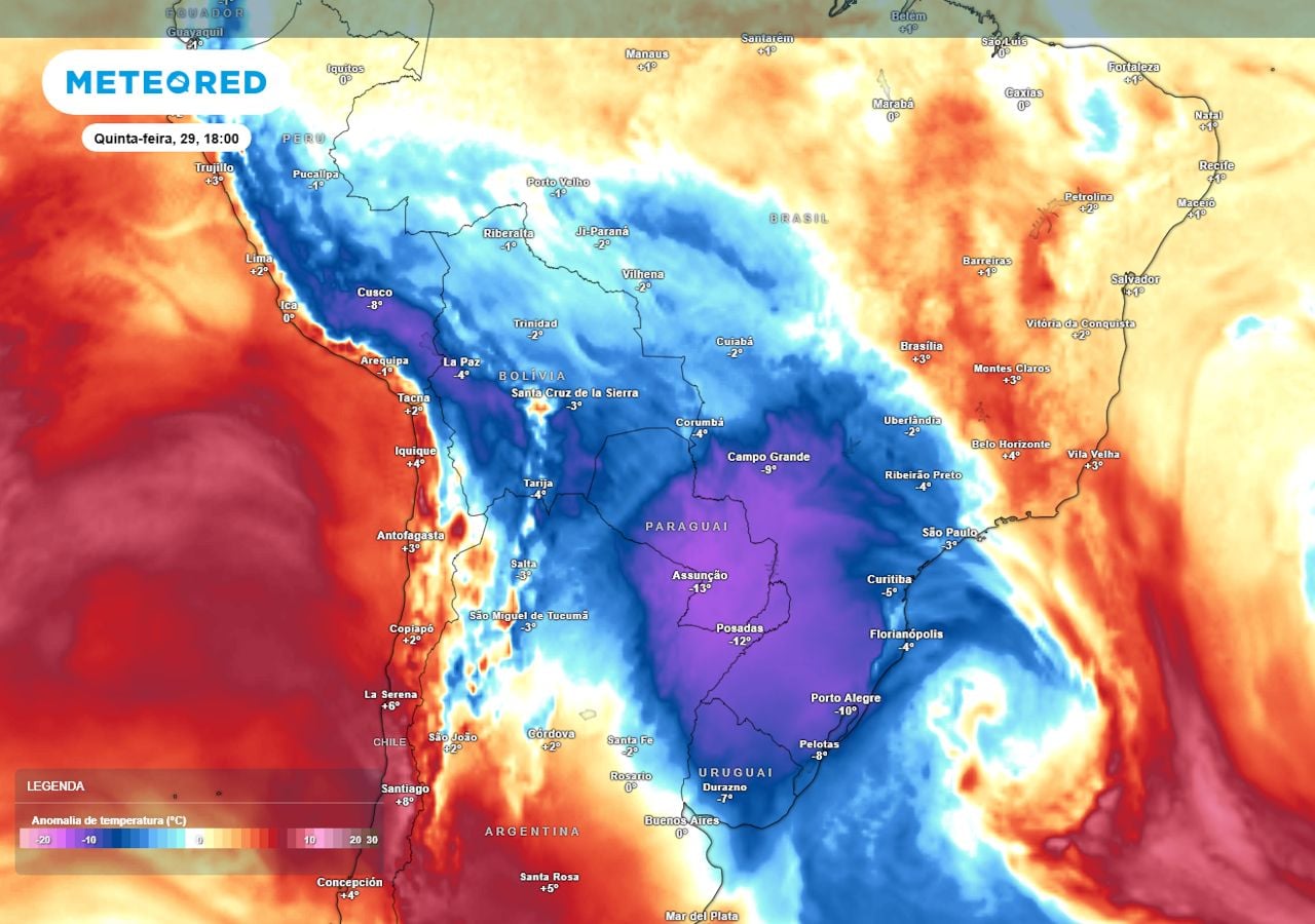 INMET alerta: Nas próximas horas, o frio chega até mesmo ao Norte do ...