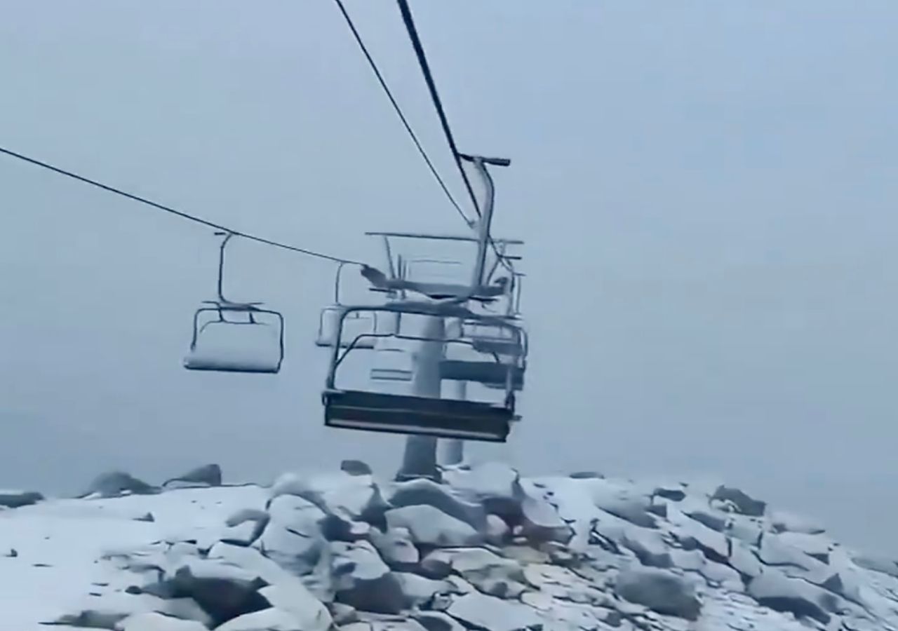 Nieve de verano en Bariloche, lluvia para apaciguar los incendios y ...