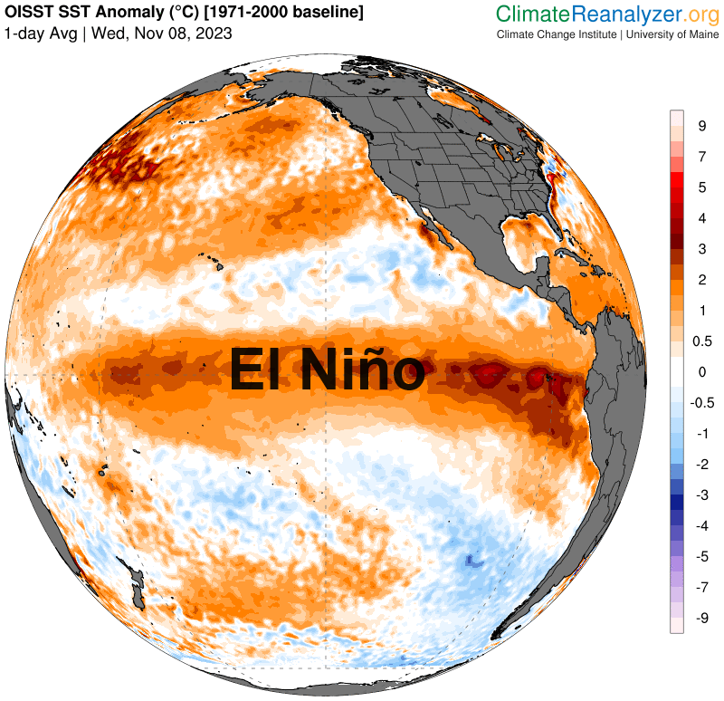 La Noaa Predice Que El Fenómeno De El Niño Se Intensificará En Los