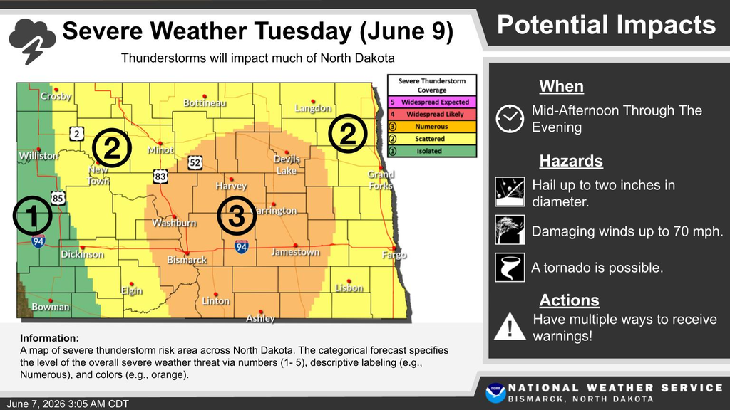 Northern Plains Face Days of Enhanced Thunderstorm Risk: Tornadoes ...