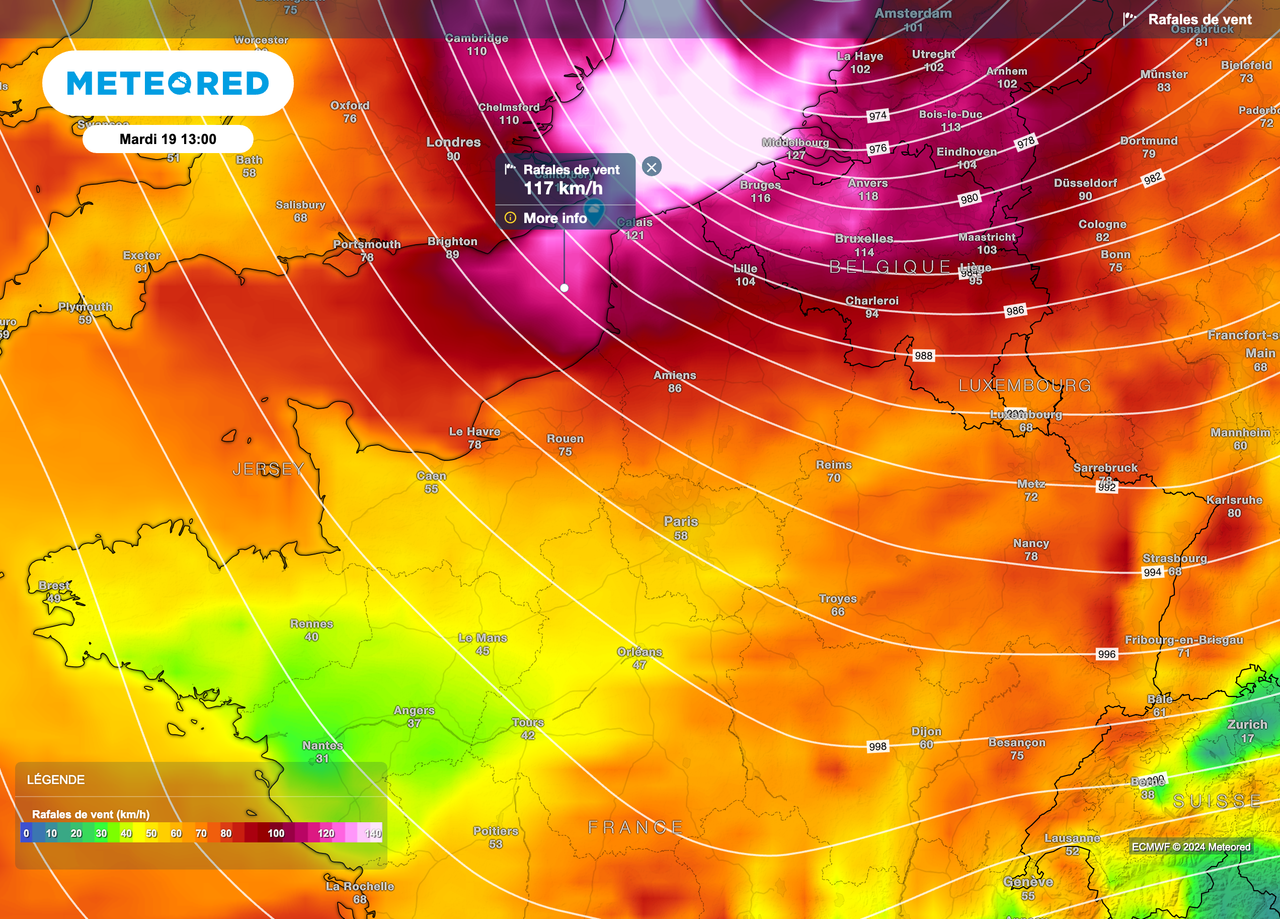 Nos cartes indiquent un net renforcement des vents en France ! Doit-on ...