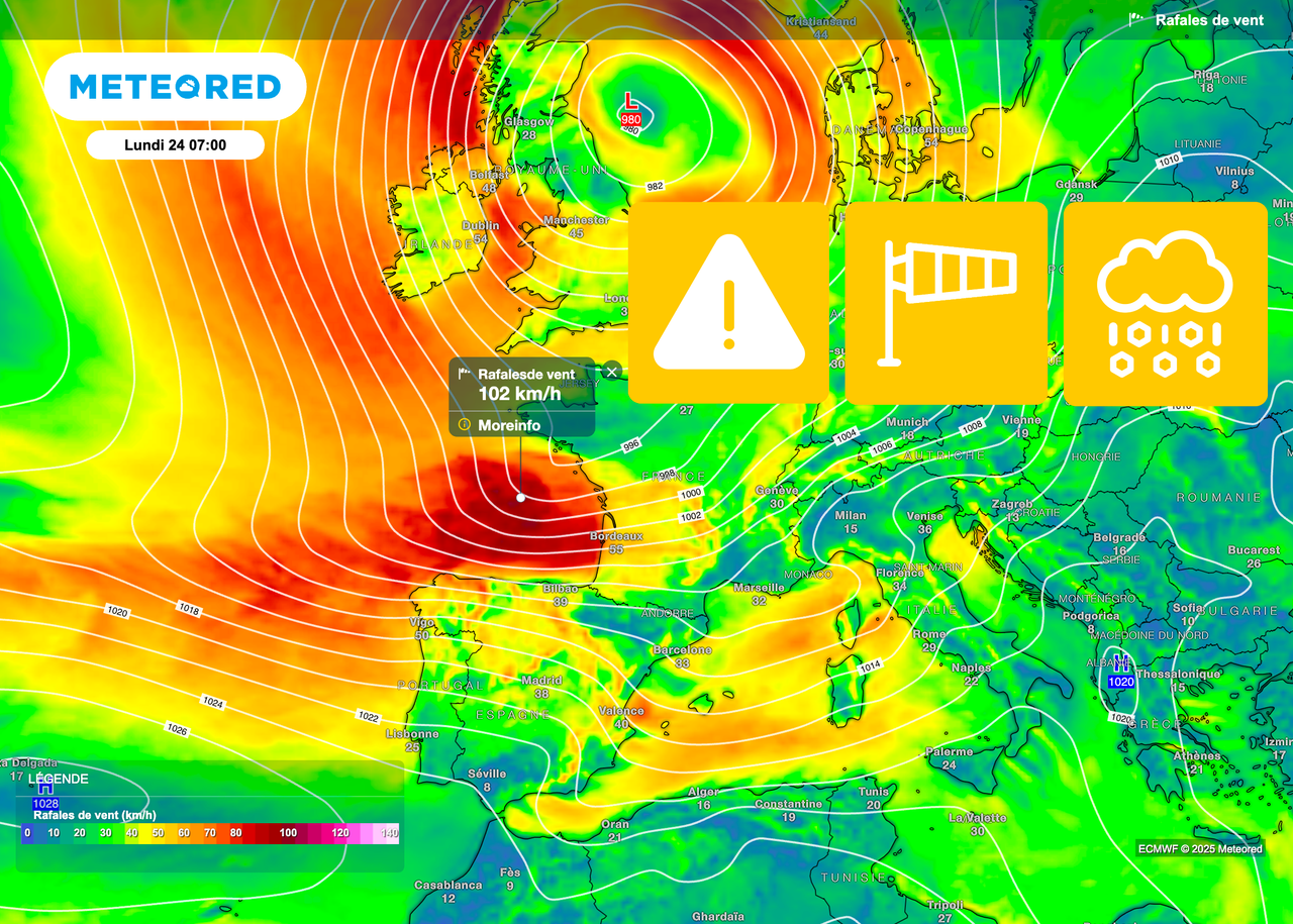 Nouvelle dépression la semaine prochaine : vers un risque de coup de ...