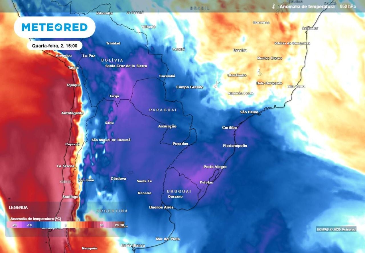 Nova massa de ar polar chega ao Brasil já no início da próxima semana ...