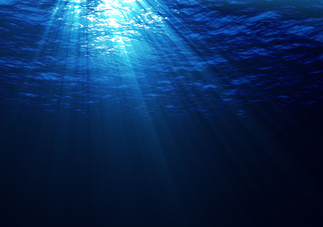 What is at the deepest point of the Atlantic Ocean?