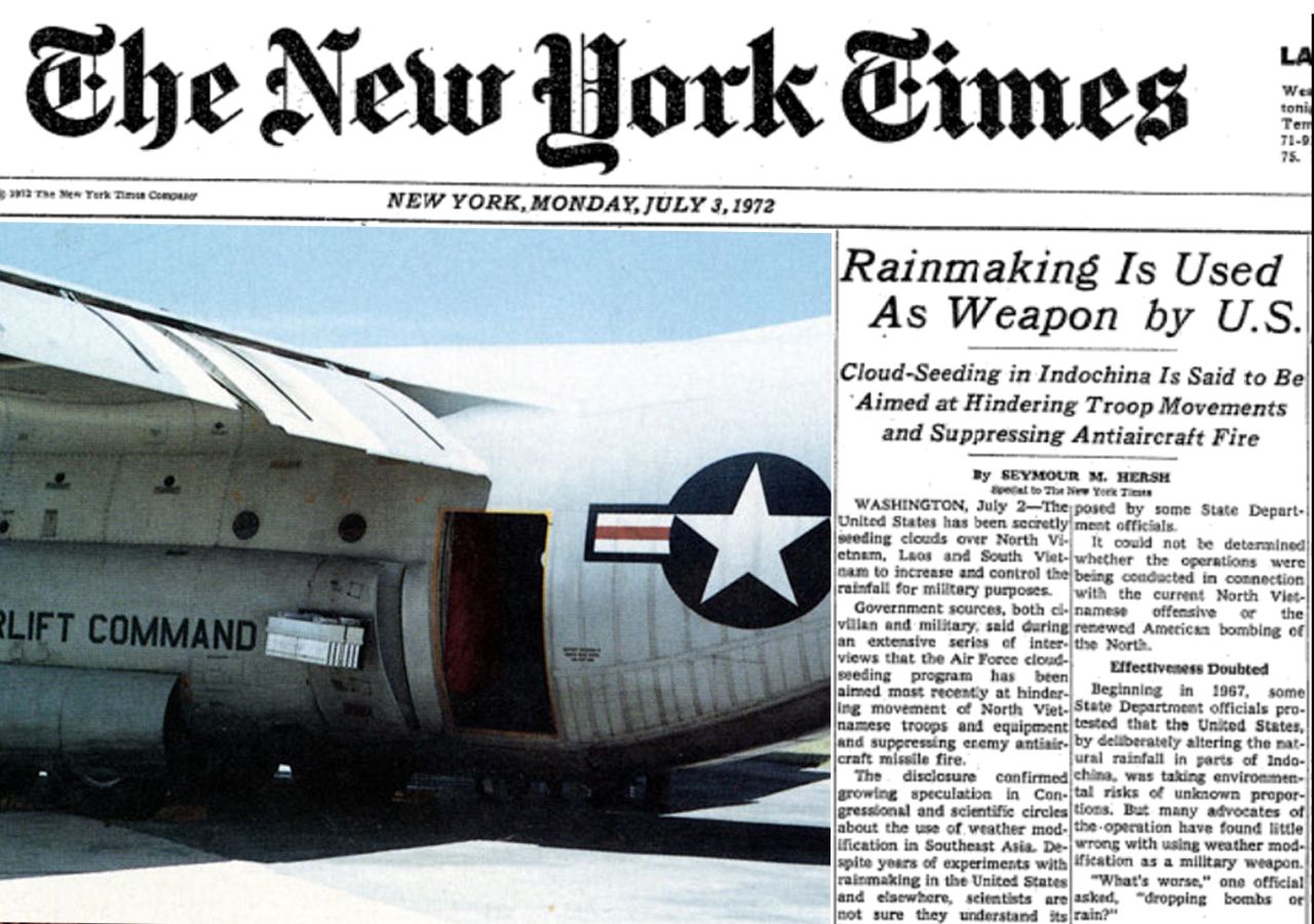Wettermanipulation: Das Wetter als Kriegswaffe! Operation Popeye!