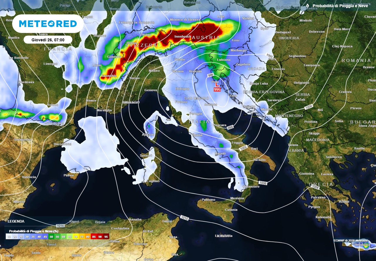 La Primavera parte male: aria fredda dal Nord Europa in arrivo la ...