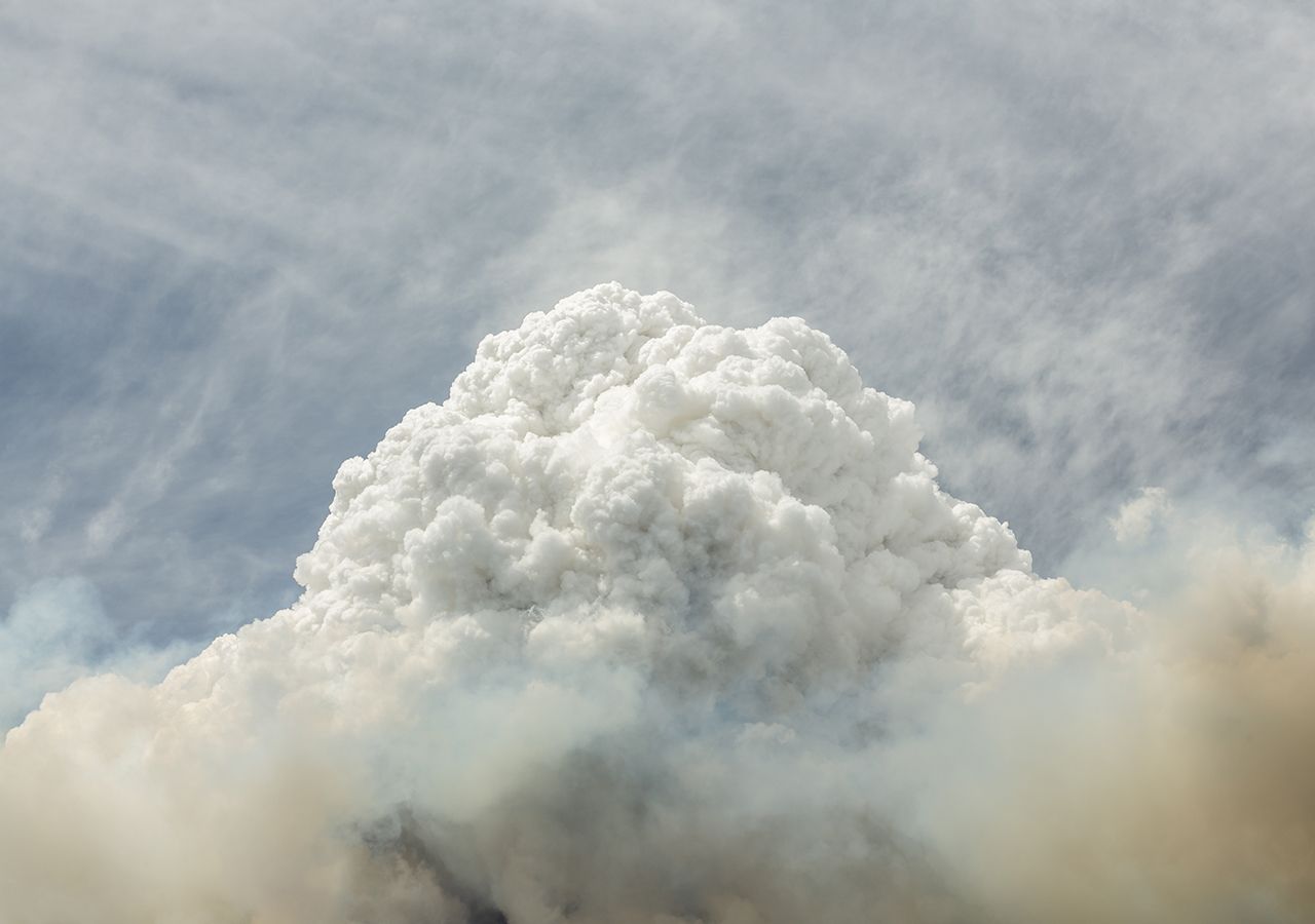 What are pyrocumulus or flammagenitus clouds?