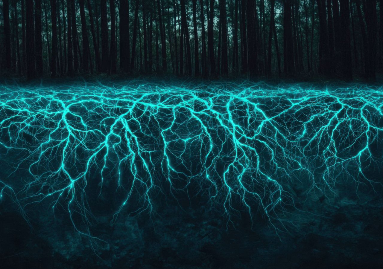 Plants use the "wood wide web" to eavesdrop on neighbours