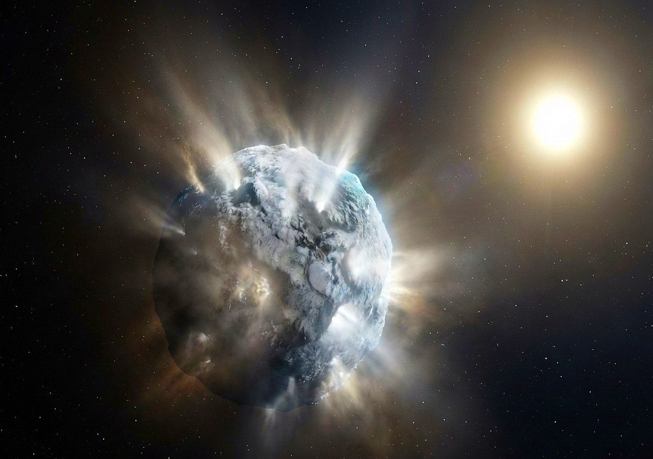 Astronomers are baffled by the strange behaviour of a comet after ...