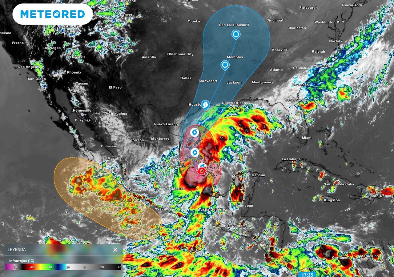 Potencial de ciclón tropical 6: frente a costas de Veracruz, podría ...
