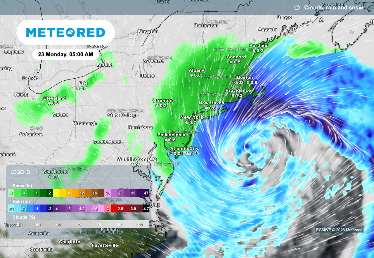 Potent Blizzard Incoming For The East Coast Today Bringing Heavy Snow ...