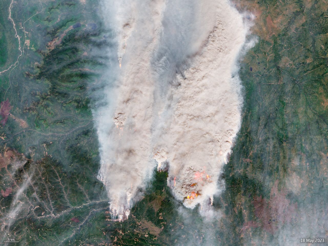 Previsión de incendios forestales con SMOS